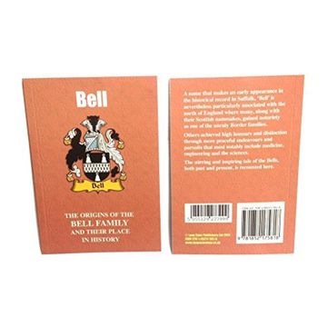 Libro Bell: The Origins of the Bell Family and Their Place in History ...
