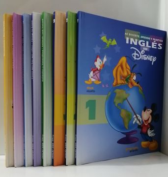 Libro Ingles con Disney Me divierto aprendo y practico 8 tomos y 2 cd ...