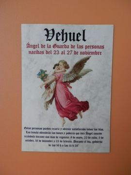 Libro Postal Vehuel. Ángel De La Guarda De Las Personas Nacidas Del 23 ...