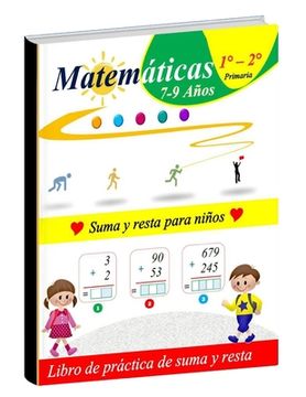 Libro Matemáticas Nivel 1 - 2 de Primaria: Libro de práctica de sumas y ...