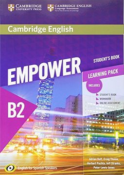 Libro Cambridge English Empower for Spanish Speakers B2 Learning Pack (Student's Book with ...