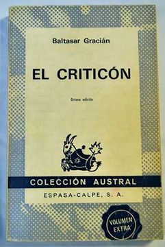 Libro El Criticón De Baltasar Gracián - Buscalibre