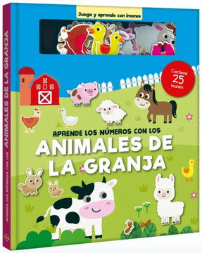 Libro Aprende Los Números Con Los Animales De La Granja De Lexus ...