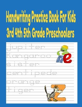Libro Handwriting Practice Books For Kids 3rd 4th And 5th Grade ...
