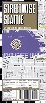 Libro Streetwise Seattle map - Laminated City Center Street map of ...
