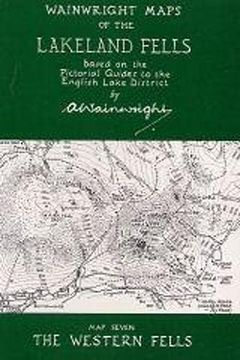 Libro Wainwright Maps of the Lakeland Fells: The Western Fells map 7 ...