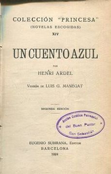 Libro UN CUENTO AZUL. De ARDEL, Henri. - Buscalibre