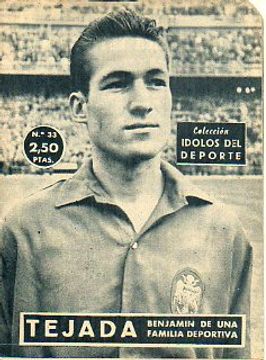 Libro ídolos del deporte. nº 33. tejada. benjamín de una familia ...
