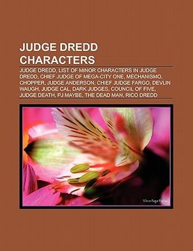 Libro judge dredd characters: judge dredd, list of minor characters in ...