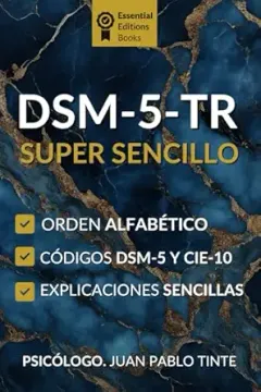Libro Dsm-5-Tr Super Sencillo: Manual de Diagnóstico y Guía Esencial ...