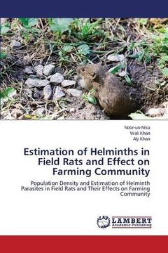 Libro Estimation of Helminths in Field Rats and Effect on Farming ...