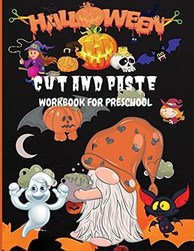 Libro Halloween cut and Paste Workbook for Preschool: Activity Book for ...
