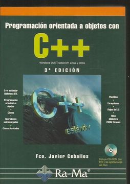 Libro Programacion Orientada A Objetos Con C++ De Francisco Javier Ceballos - Buscalibre