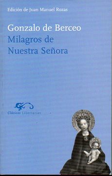 Libro Milagros De Nuestra Señora. Edición De Juan Manuel Rozas De ...