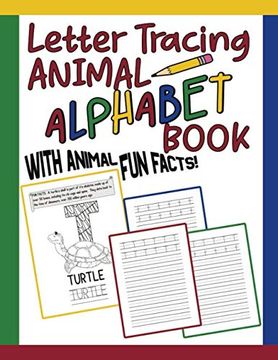 Libro Letter Tracing Animal Alphabet Book: Animal fun Facts for Each ...