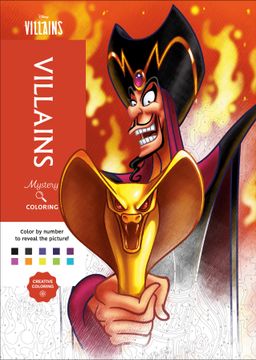 Libro Disney Mystery Coloring: Disney Villains: A Color by Number Book ...