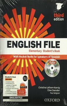 Libro (12).(pack+key).new eng.file elementary (with itutor) (en Inglés) De Varios Autores ...