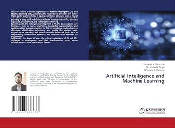 Libro Artificial Intelligence and Machine Learning (en Inglés) De Vishwajit K Barbudhe; Shraddha ...