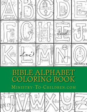 Libro Bible Alphabet Coloring Book: Christian themed coloring sheets ...