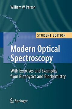 Comprar modern optical spectroscopy,with exercises and examples from ...