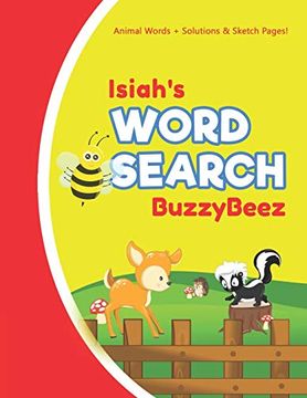 Libro Isiah's Word Search: Animal Creativity Activity & fun for ...