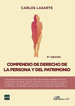 Libro Compendio de Derecho de la Persona y del Patrimonio De Carlos ...