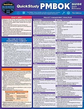 Libro Quickstudy Pmbok Guide Quick Reference: Laminated Test-Prep (en ...