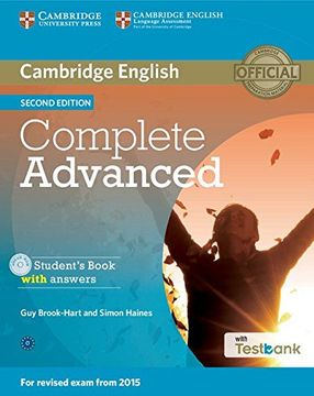Libro Complete Advanced Student's Book With Answers With Cd-Rom With ...