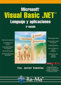 Libro Microsoft Visual Basic .NET. Lenguaje y aplicaciones (3ª Edición ...