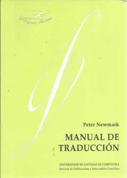 Libro Manual de traducción De Newmark, Peter - Buscalibre