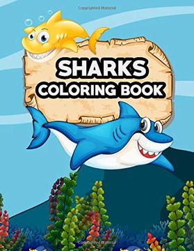 Libro Shark Coloring Book: Sharks Predators of the sea Coloring Book ...