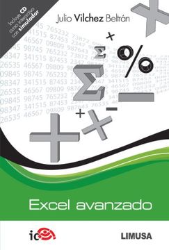 Libro excel avanzado (incluye cd) De julio vilchez beltran - Buscalibre