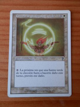 Libro Carta Magic Círculo De Protección: Verde. Encantamiento De Alan ...