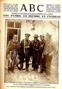 Libro Abc. Diario Ilustrado. Año Xxxiii. N. 10494. 17 - Enero - 1937 De ...