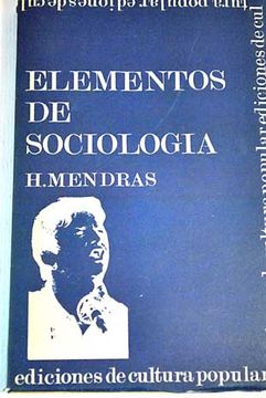 Libro elementos de sociologia De henri mendras - Buscalibre
