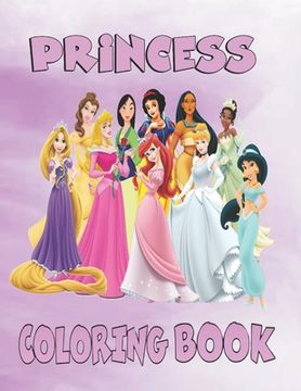 Libro Pretty Princess Coloring Book: Beautiful Designs and Princesses ...
