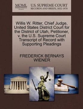 Libro willis w. ritter, chief judge, united states district court for ...