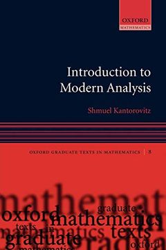 Libro Introduction to Modern Analysis (Oxford Graduate Texts in ...