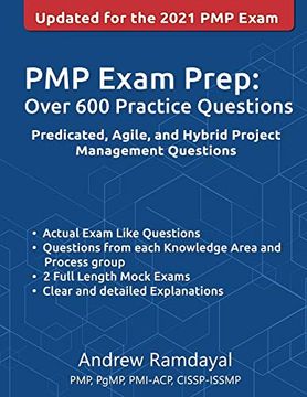 Libro Pmp Exam Prep Over 600 Practice Questions: Based on Pmbok Guide 6th Edition De Andrew ...