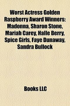 Libro worst actress golden raspberry award winners: madonna, sharon ...