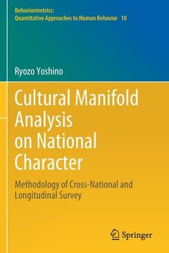 Libro Cultural Manifold Analysis on National Character: Methodology of ...