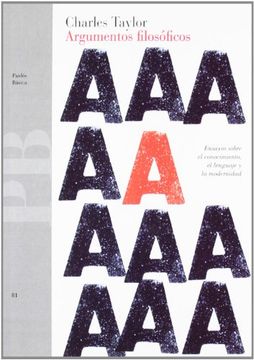 Libro Argumentos Filosoficos (Studio) De Charles Taylor - Buscalibre
