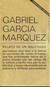 Libro relato de un náufrago que stuvo diez días a la deriva en una ...