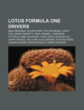 Libro lotus formula one drivers: mika h kkinen, jochen rindt, ayrton ...