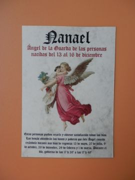 Libro Postal Nanael. Ángel De La Guarda De Las Personas Nacidas Del 13 ...