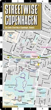 Libro Streetwise Copenhagen map - Laminated City Center Street map of ...