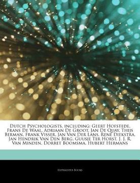 Libro articles on dutch psychologists, including: geert hofstede, frans ...