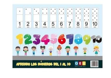 Libro Lamina Aprendo los Numeros del 1 al 10 De Aa.Vv - Buscalibre