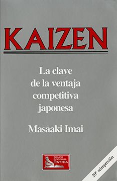 Libro Kaizen - Clave de la Ventaja Competitiva De Masaaki Imai - Buscalibre