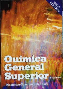 Libro Quimica General Superior De Masterton, Slowinski, William ...